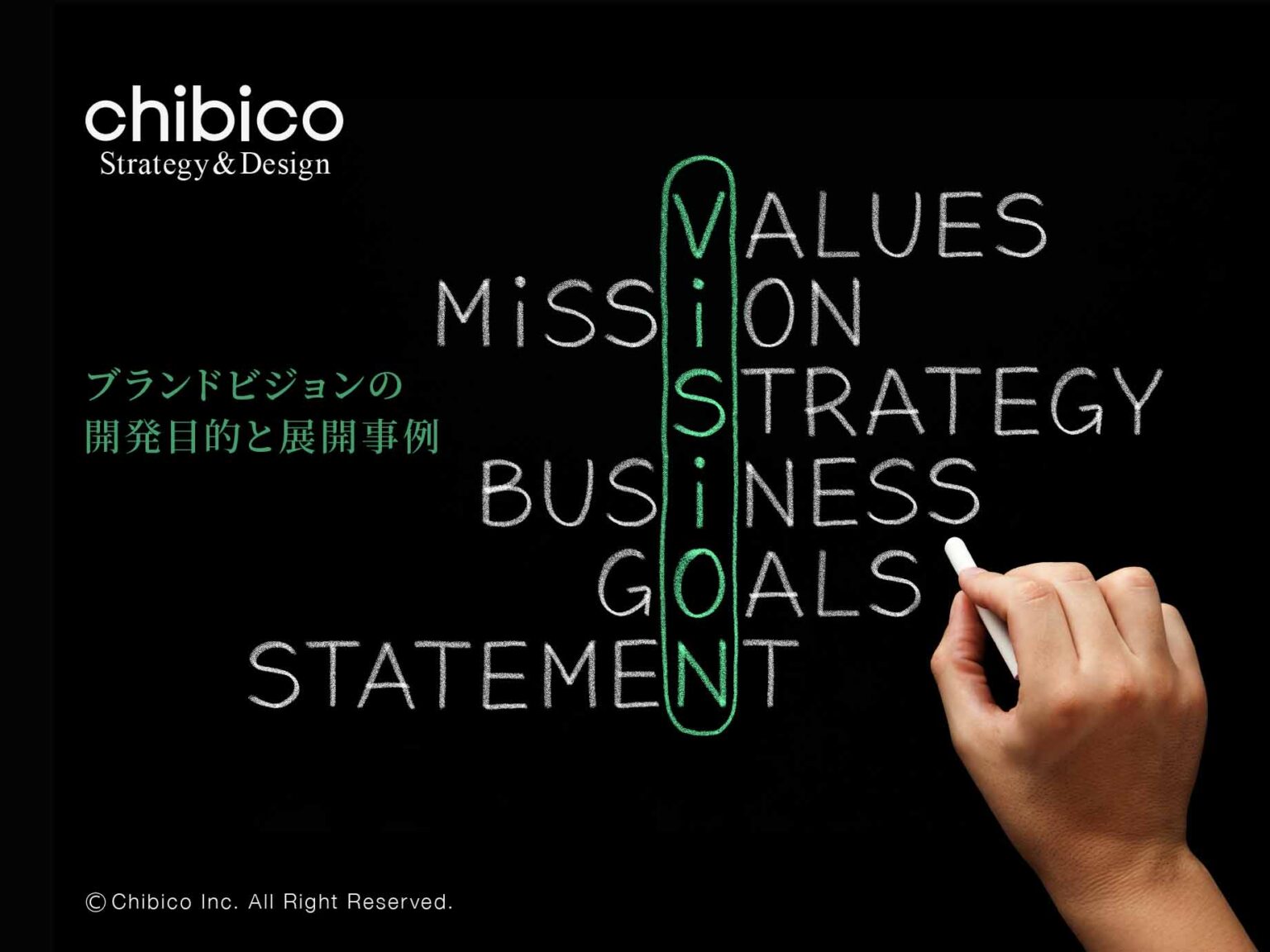 ブランドビジョンの開発目的と展開事例 - ブランディング会社｜株式会社チビコ | CHIBICO
