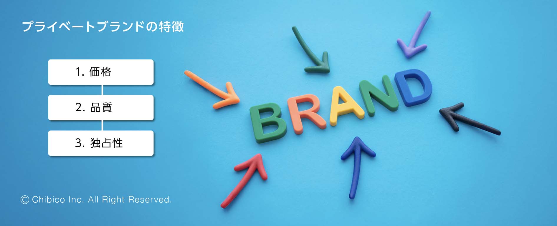 プライベートブランド(PB)とは？その特徴や手法と成功事例 - ブランディング会社｜株式会社チビコ | CHIBICO